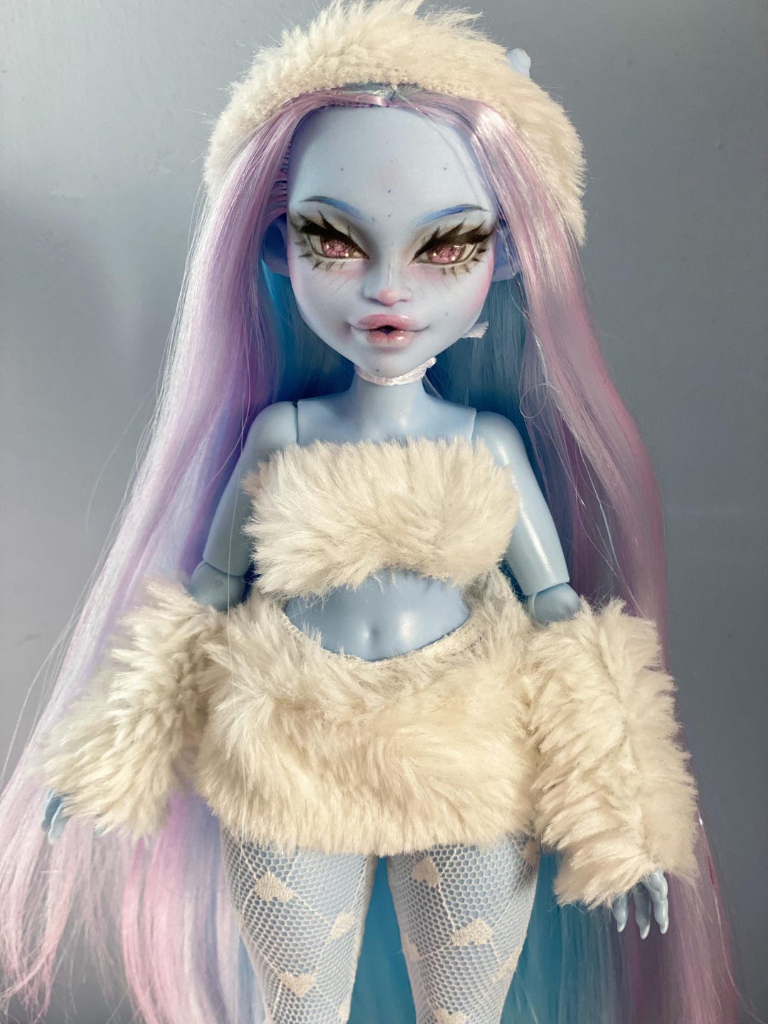 Monster High Doll Abbey G3 Ooak Repaint Custom - Etsy