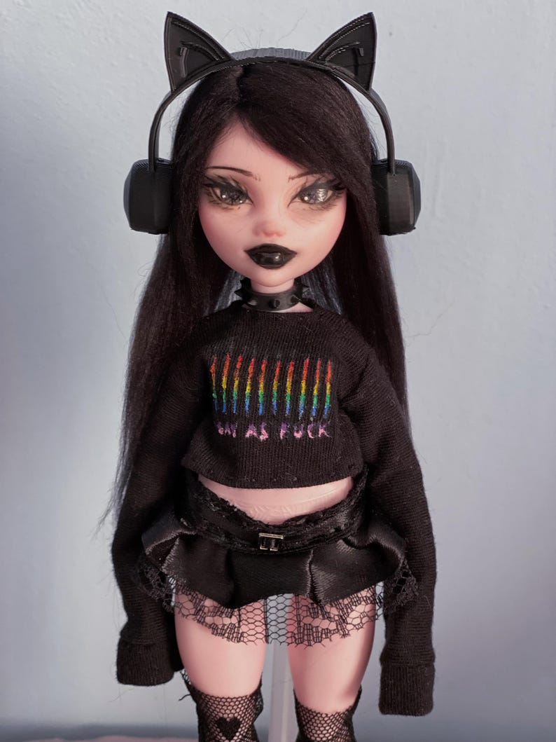 Monster High Doll Draculaura G3 Ooak Repaint Custom - Etsy