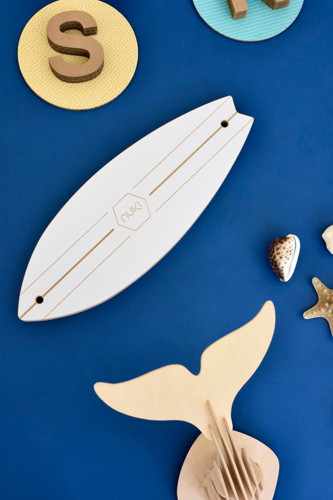 NUKI SURFBOARD Swing White With White Rope. Swing for Kids. - Etsy