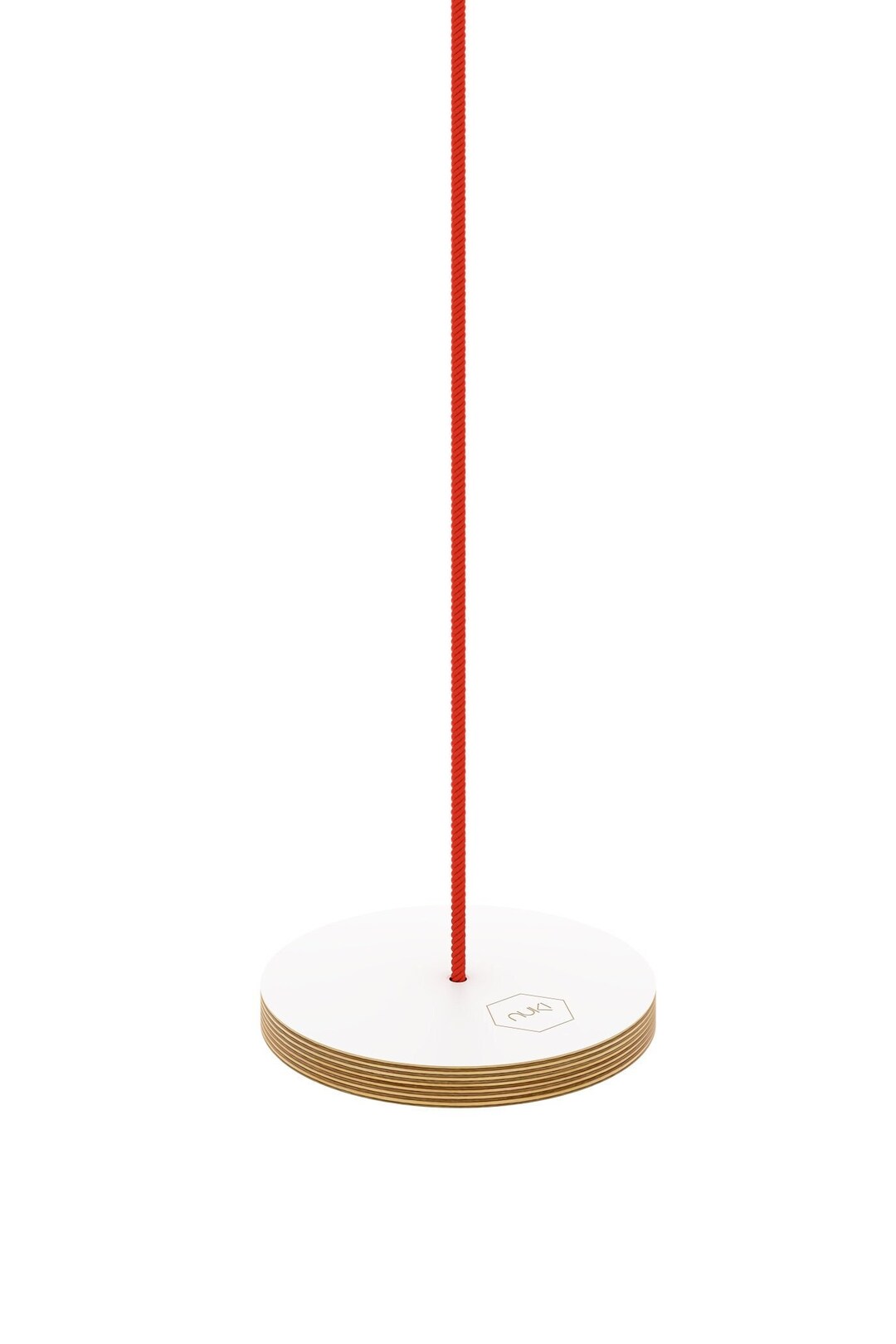 NUKI White Circle Swing With Blue Rope for Kids - Etsy
