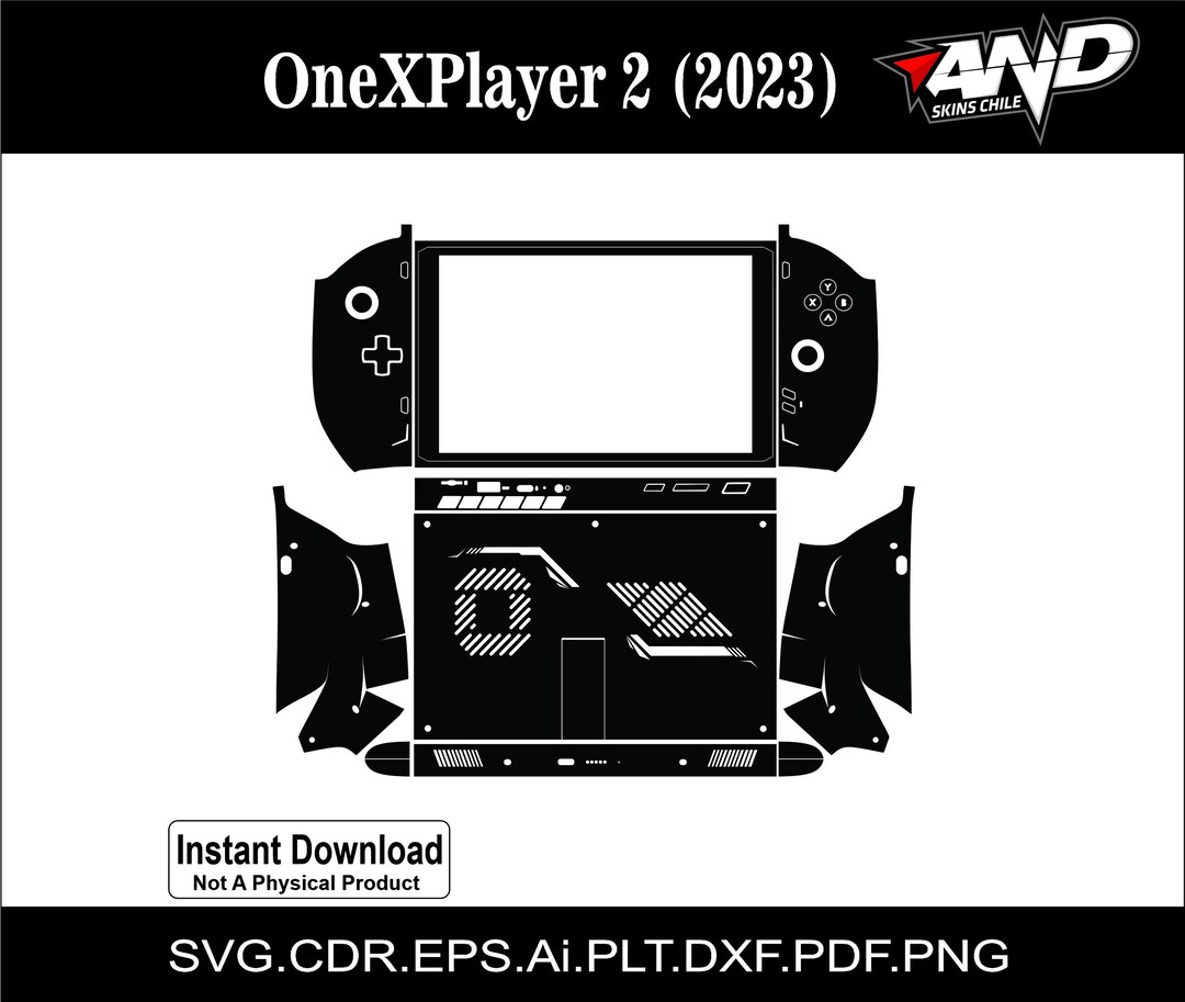 Onexplayer 2 (2023) Skin Vector File Skin Die Cut Skin Template Svg ...