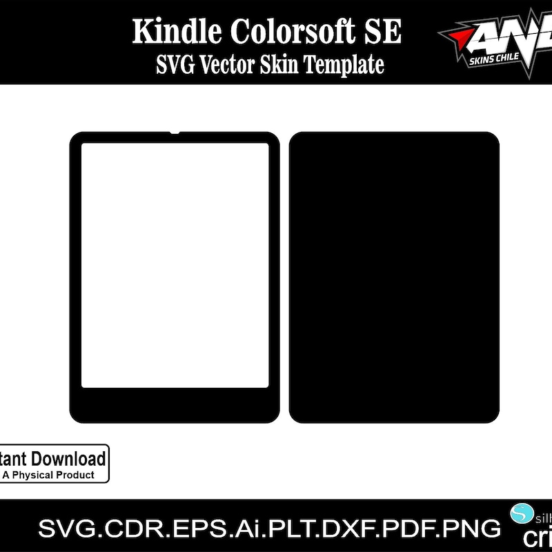Kindle Insert Template - Etsy