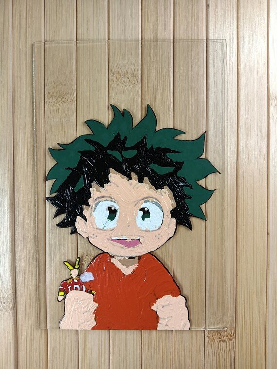 Painting Little Deku painting on Acrylic Glass Acrylic Art ...