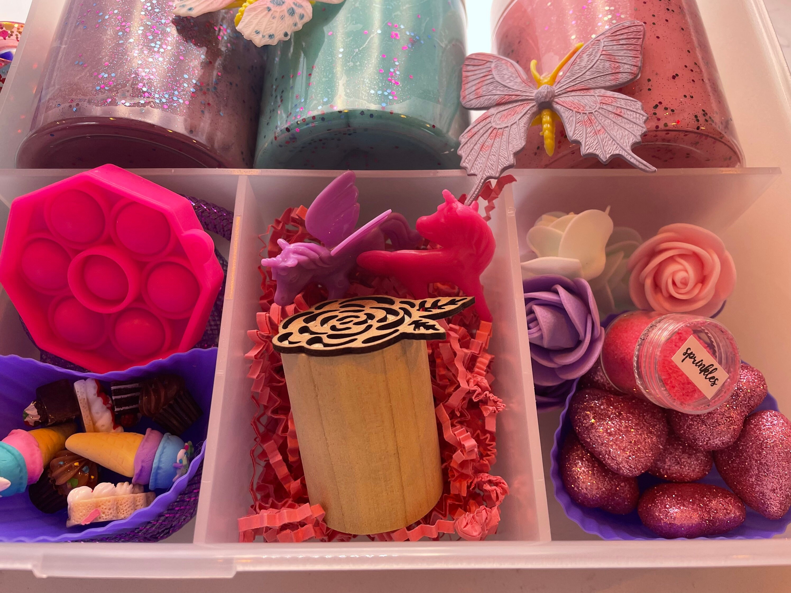 Custom Playdough Sensory Box - Etsy