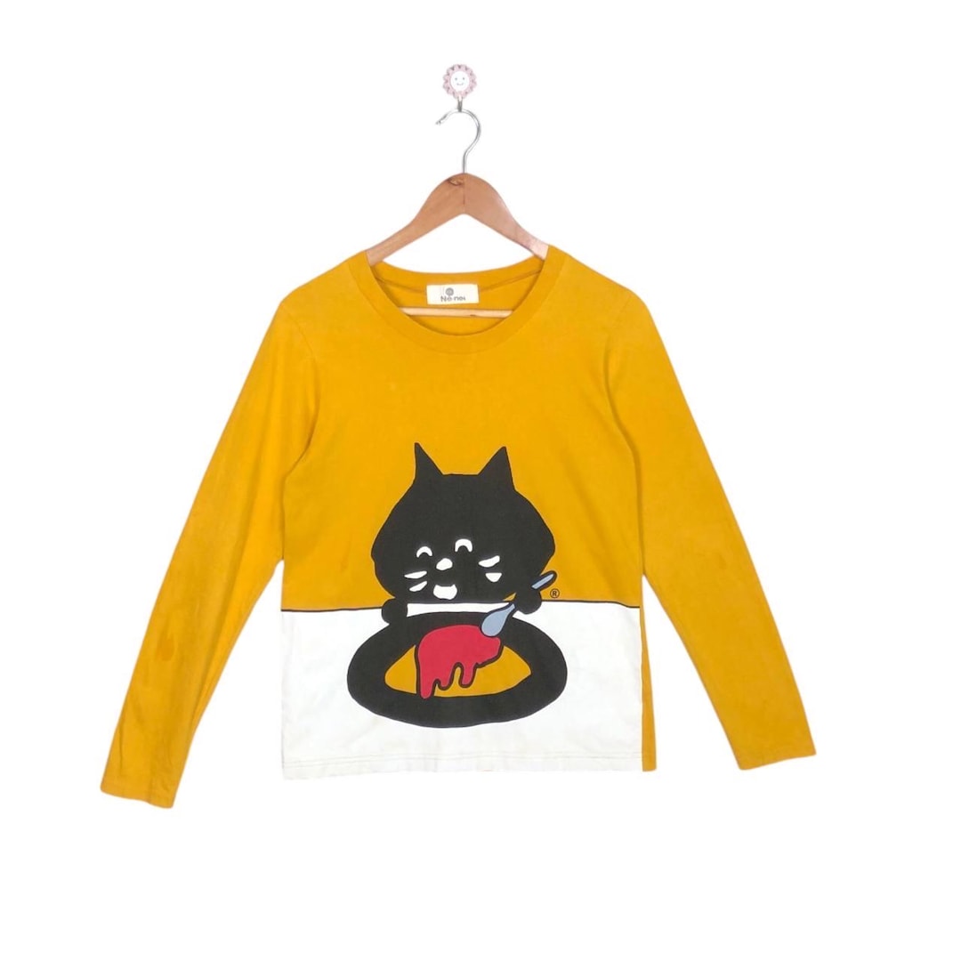 Vintage Issey Miyake Ne-net Cat Knitting Long Sleeve Tshirt - Etsy