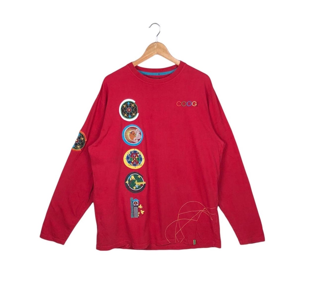 Vintage Coogi Art Design Long Sleeve Tshirt - Etsy
