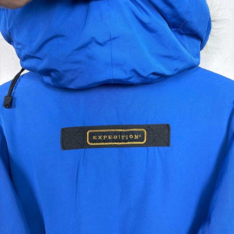 Vintage Canada Goose PBI Expedition Parka Unisex Royal Blue Down Jacket ...