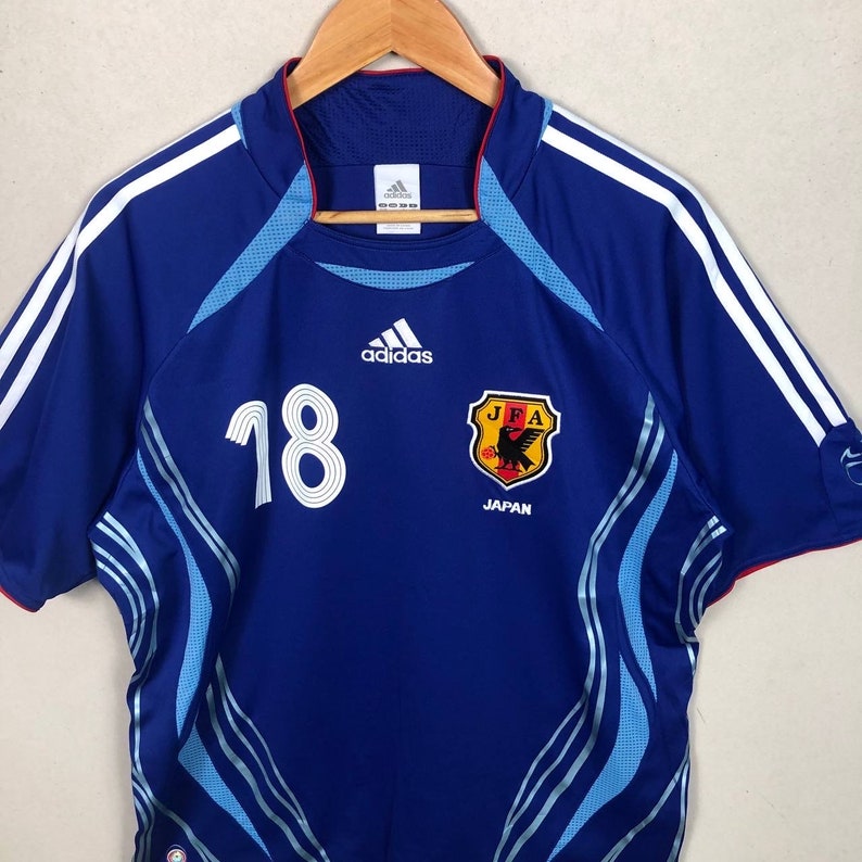 FIFA Vintage JFA Japan Home World Cup 2006 Jersey Soccer Nakata Honda Kagawa Ono Japan - Etsy