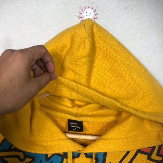 Crazy Keith Haring American Art of The 80s Hoodie Swe… - Gem