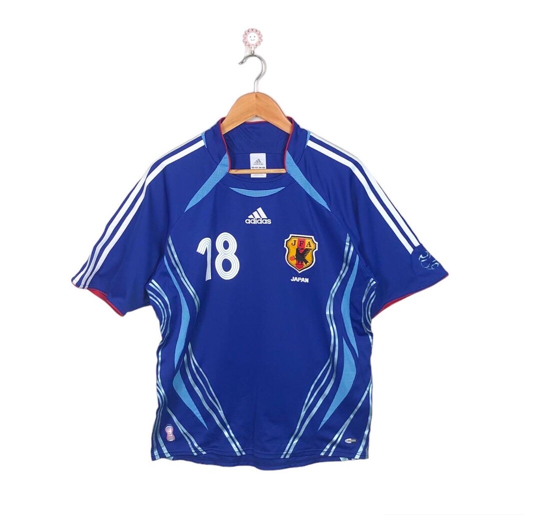 FIFA Vintage JFA Japan Home World Cup 2006 Jersey Soccer Nakata Honda ...