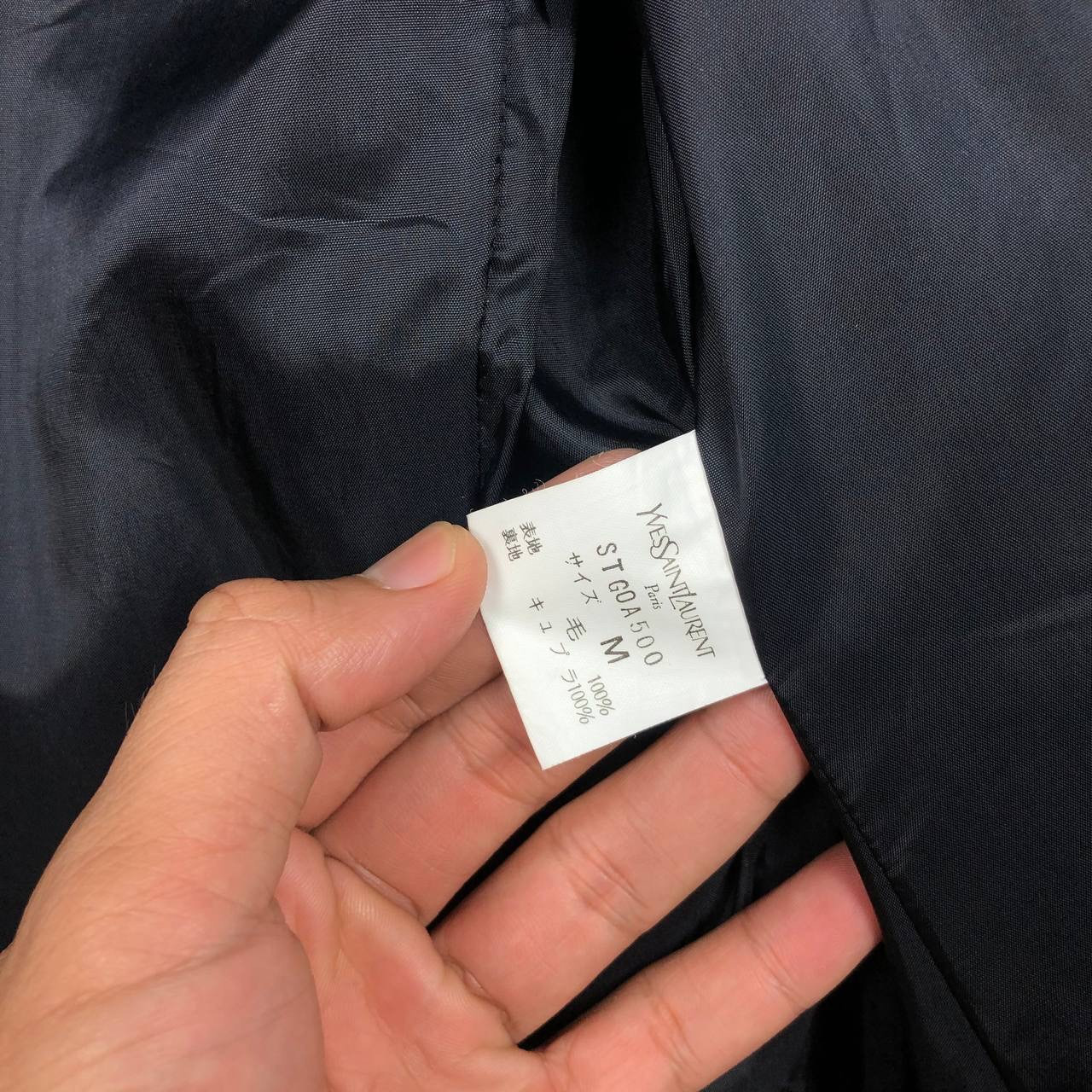 RARE Luxury Vintage Yves Saint Laurent Cropped Black Pink Jacket Great ...