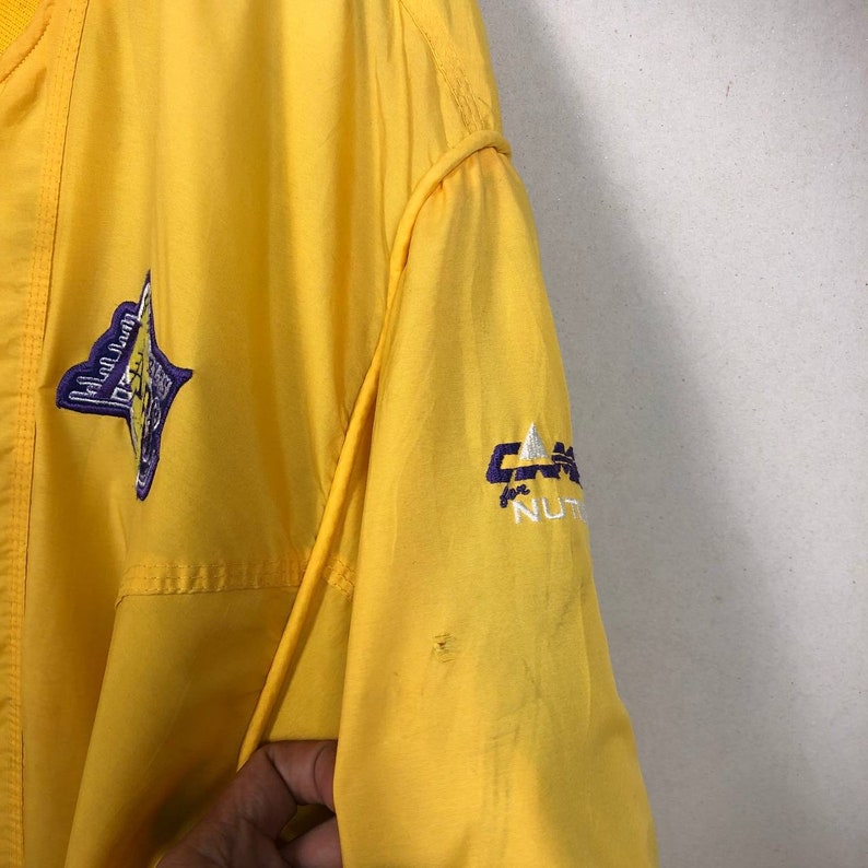Vintage 1991 Nutmeg by Campri LA Lakers Jacket XL 90s NBA Basketball ...