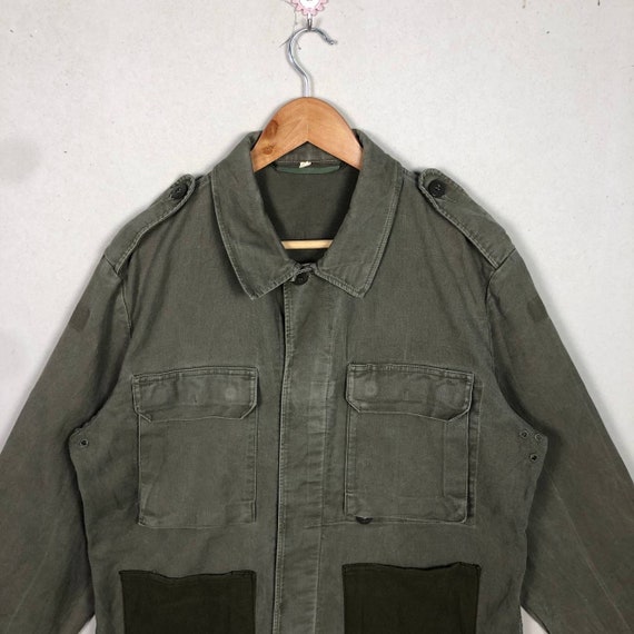 Vintage 1989 Germany Military Utility Field Jacket Ge… - Gem