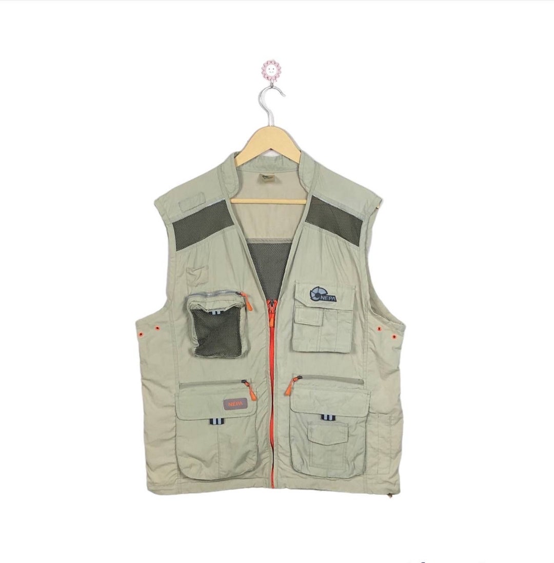 Vintage 90s Avant Garde NEPA Outdoor Tactical Utility Vest Multi Pocket ...