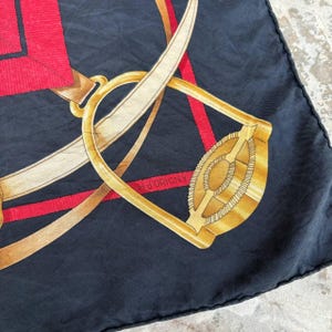 Vintage 90s Hermes Grand Manege Silk Scarf by Henri D’origny Multicolor Luxury Scarf - Etsy