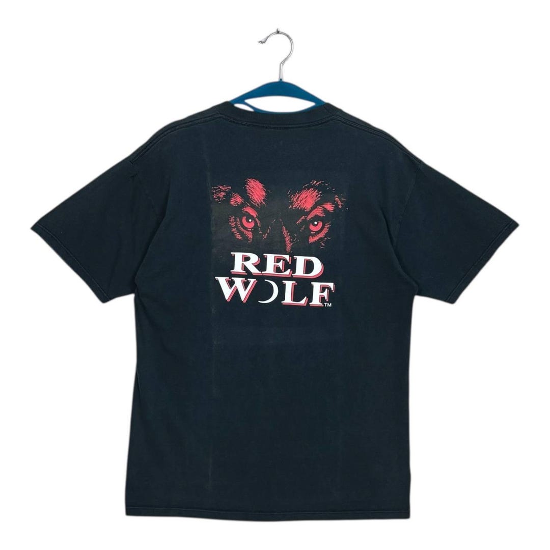 Vintage 1995 Red Wolf Movie Promo T-shirt L, Jerzees Made in USA, 90s ...