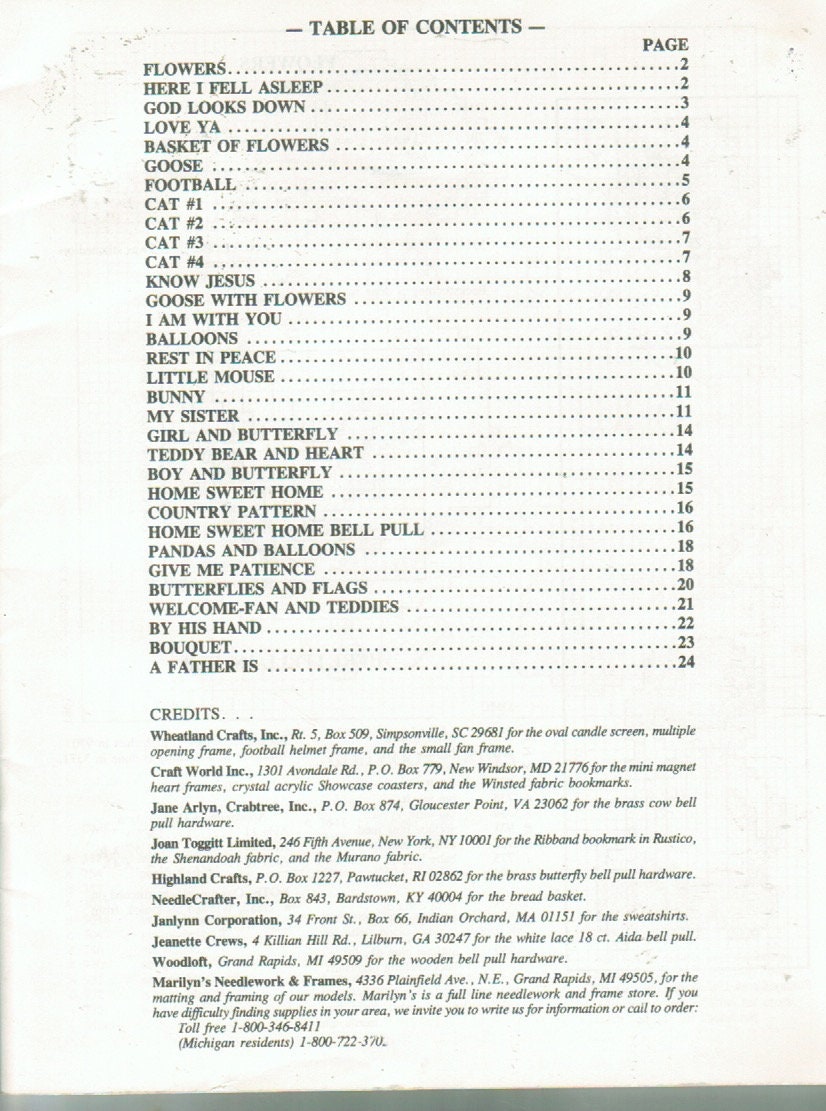 COUNTED CROSS STITCH Patterns / Charts Over 30 Different Designs - Etsy