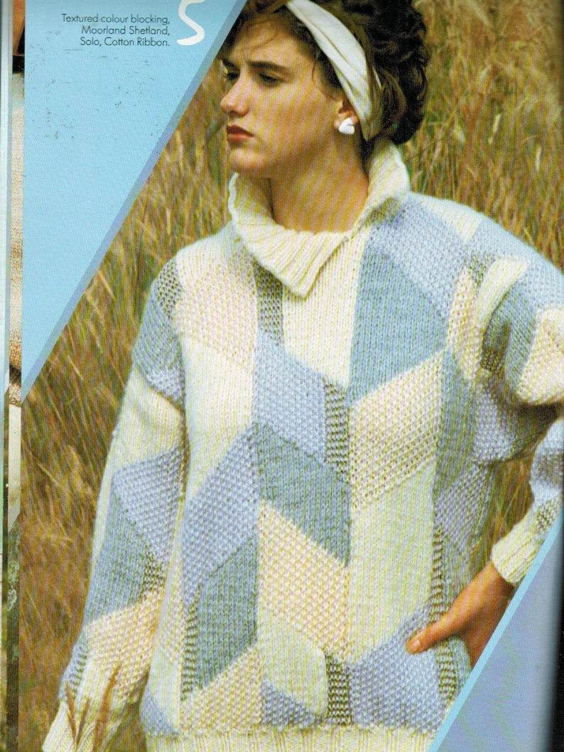 Patons Mooreland Chunky Knitting Pattern Booklet 260 FOR MEN & WOMEN 10 ...