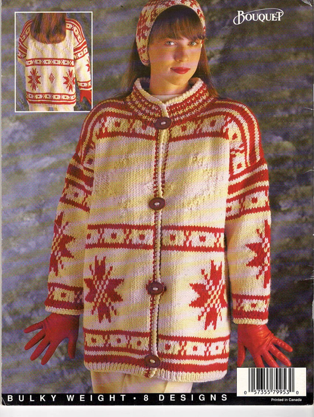BOUQUET NORTHERN SPIRIT Knitting Pattern 27 Page Booklet - 8 Different ...