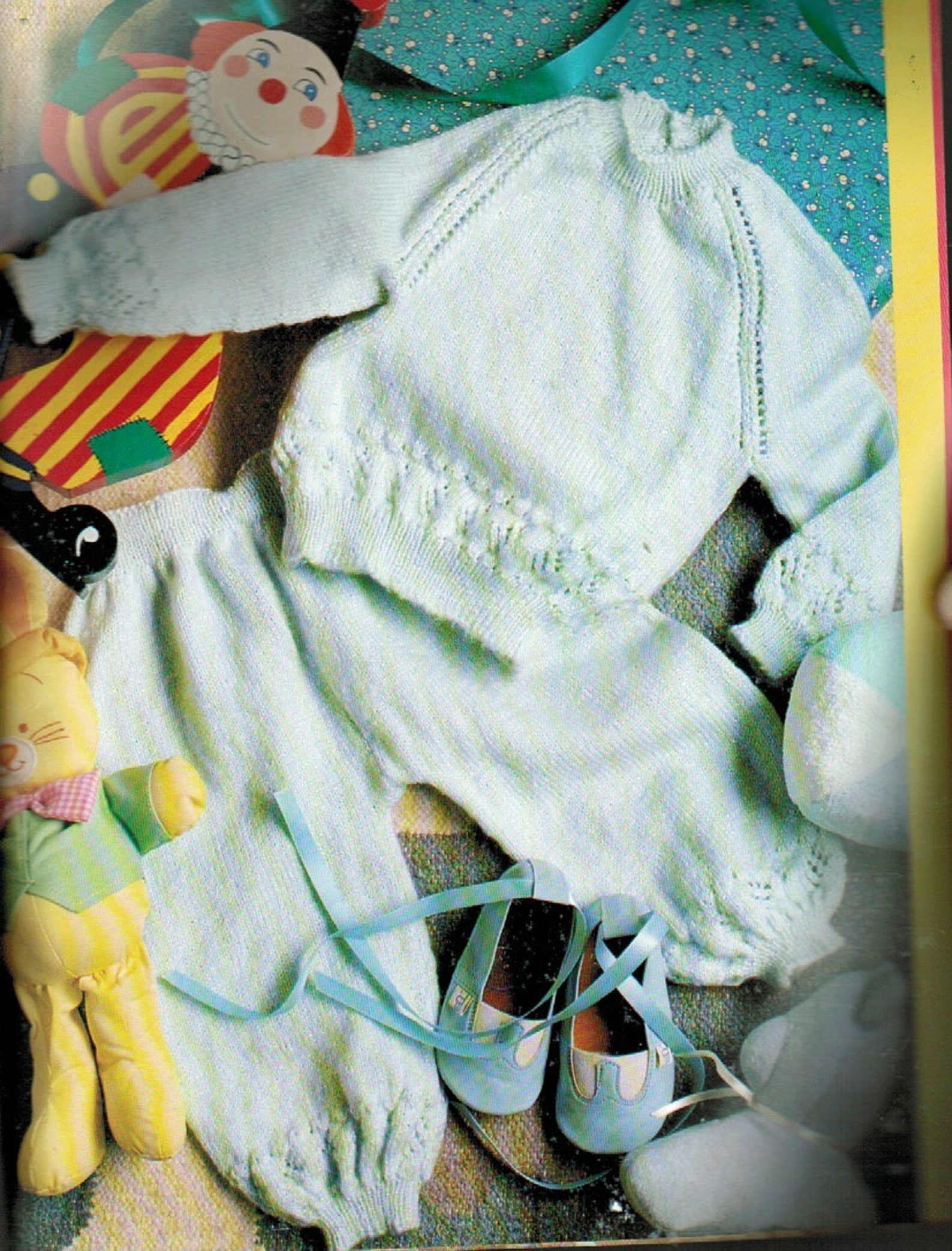 Patons for Baby With Love Knitting Pattern Booklet 541 7 Delightful ...