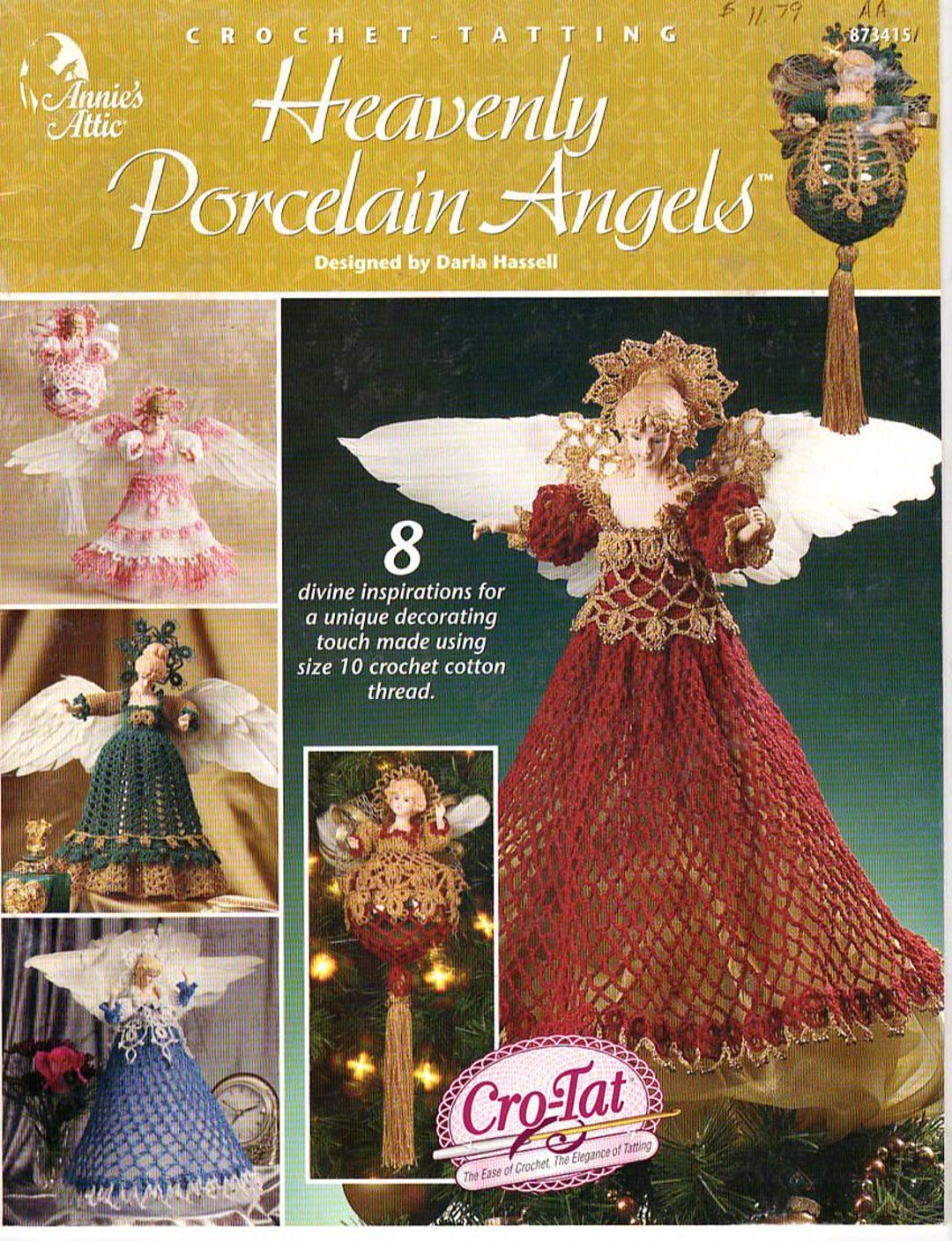 HEAVENLY PORCELAIN ANGELS - Crochet - Tatting - the Ease of Crochet ...
