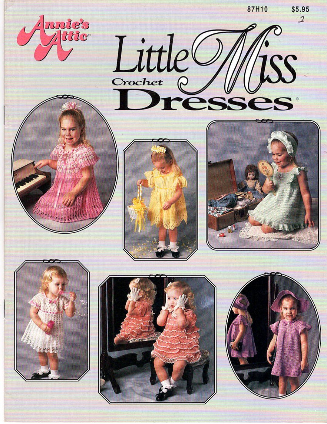 LITTLE MISS DRESSES Crochet Pattern Booklet - Annies Attic - 6 Dress ...
