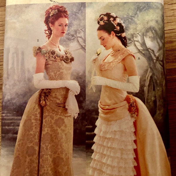 Bustle Dress Pattern - Etsy