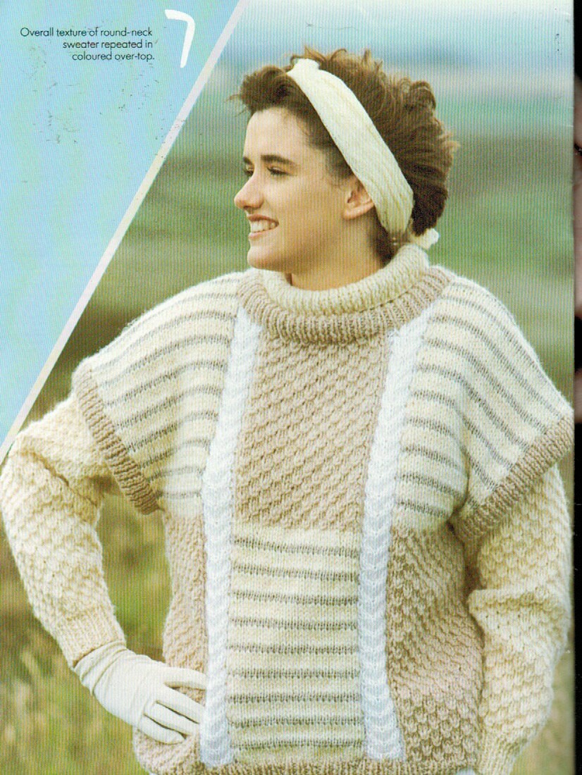 Patons Mooreland Chunky Knitting Pattern Booklet 260 FOR MEN & WOMEN 10 ...