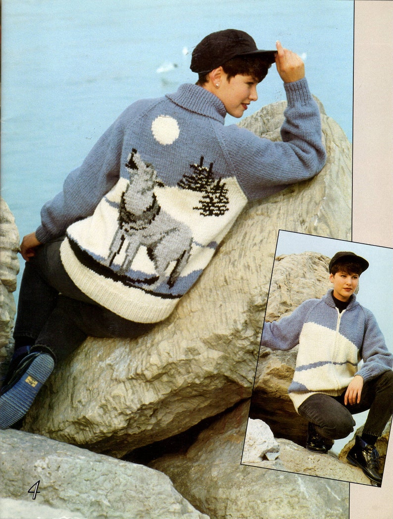 PATONS O CANADA Knitting Pattern Booklet 557 Our Land in - Etsy