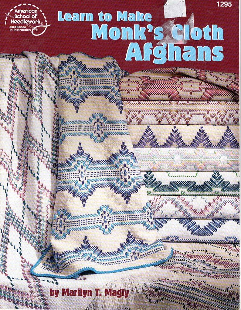 Monk"s CLOTH AGHAN Pattern Leaflet - American School of Needlework ...