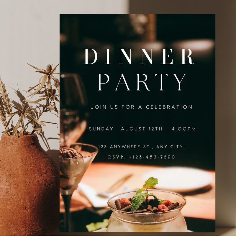 Dinner Party Invites - Etsy
