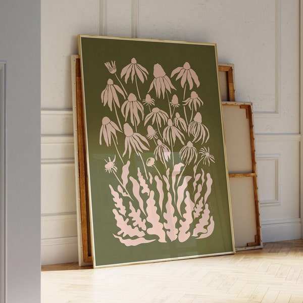 Boho Botanical Art - Etsy