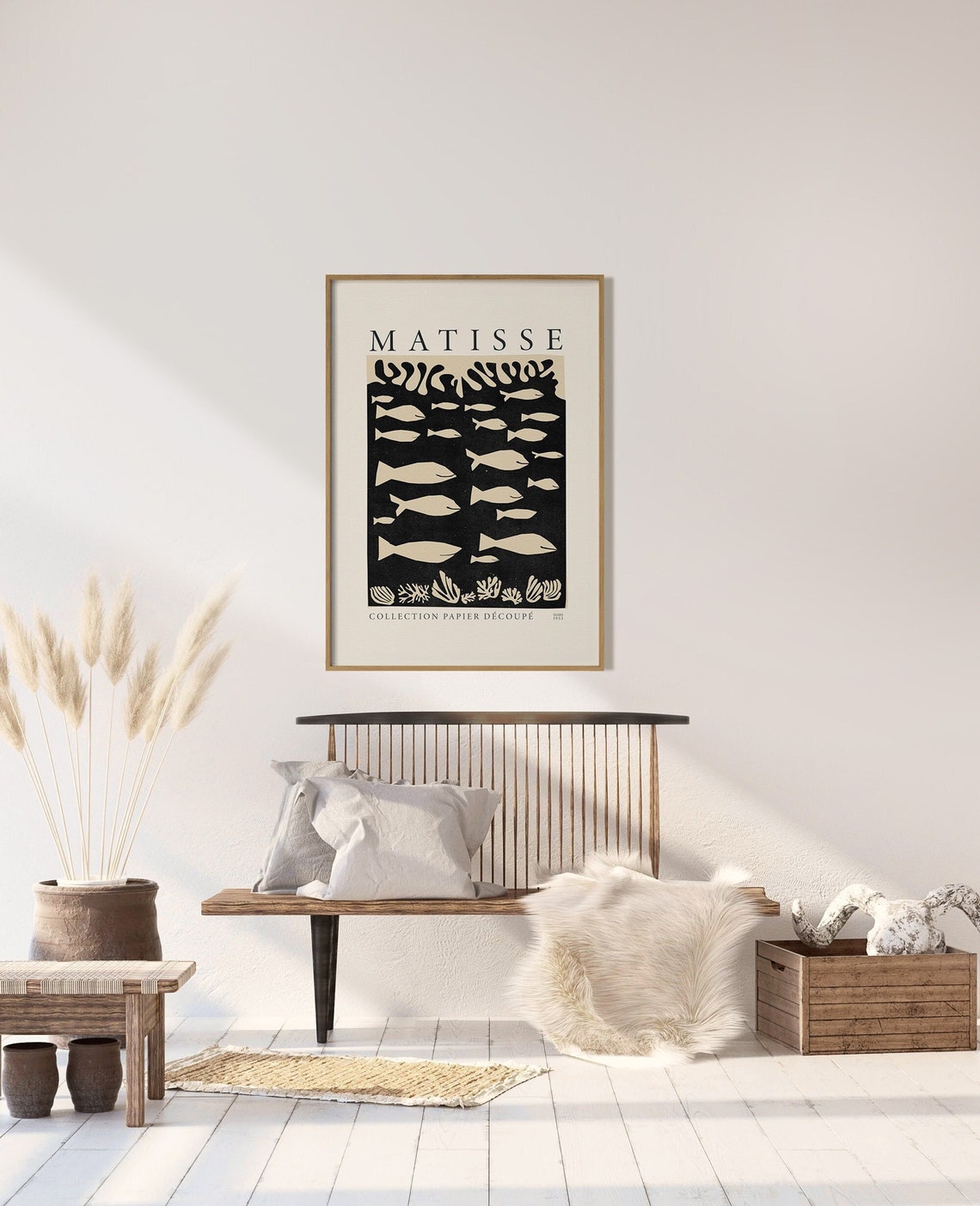 Henri Matisse Aquarium Inspired Exhibition Collages Art Poster - Etsy