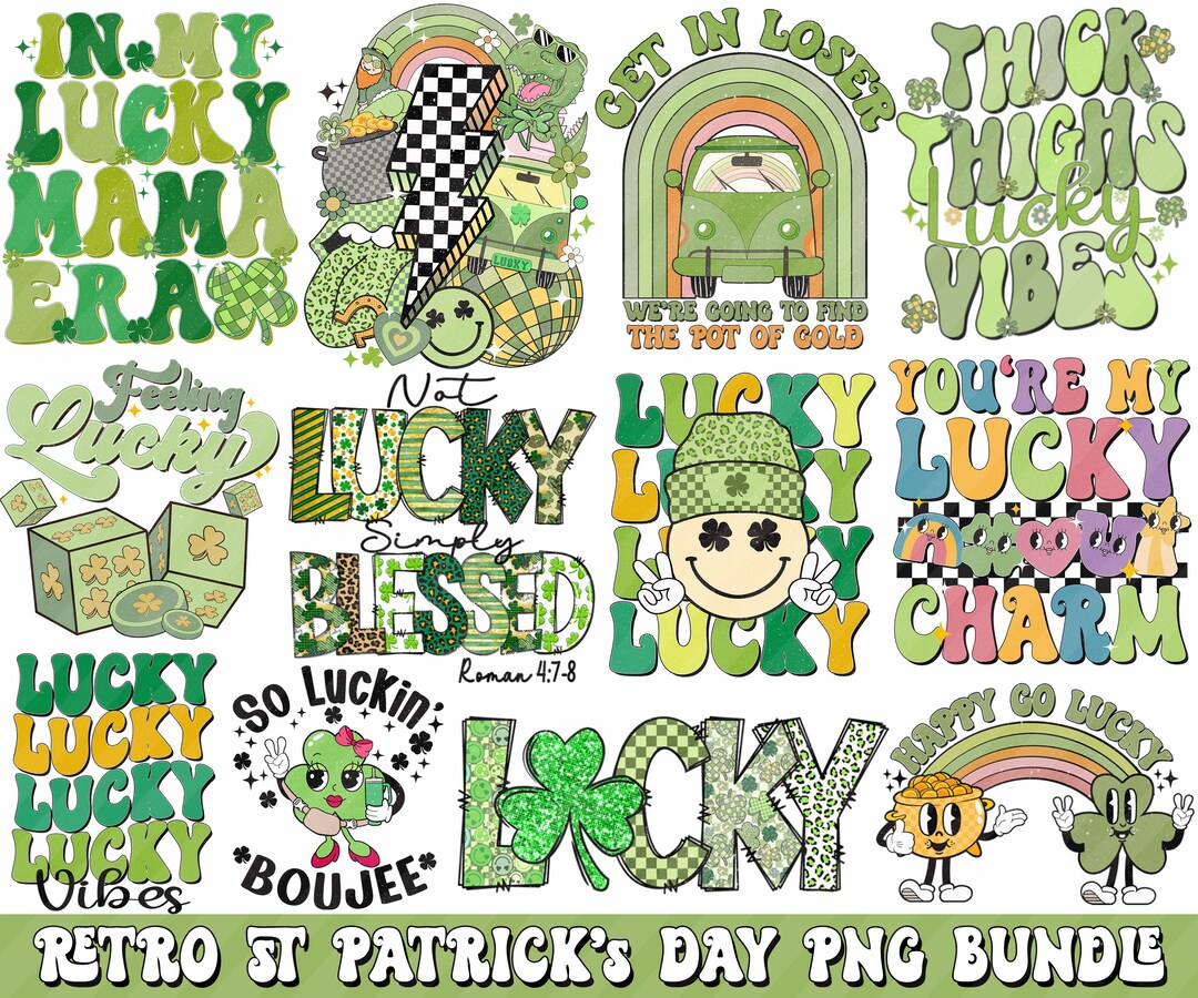 St Patricks Day PNG Bundle, Happy St Patrick's Day, St Patricks Shirt ...