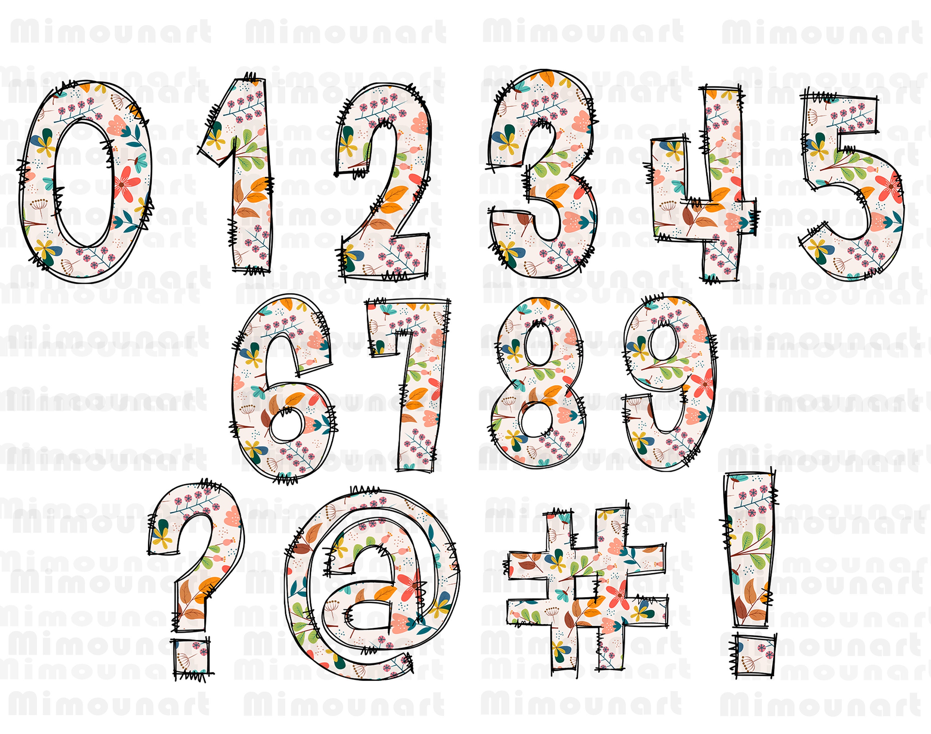 Spring Letters Png Floral Alphabet PNG Letters and Numbers - Etsy