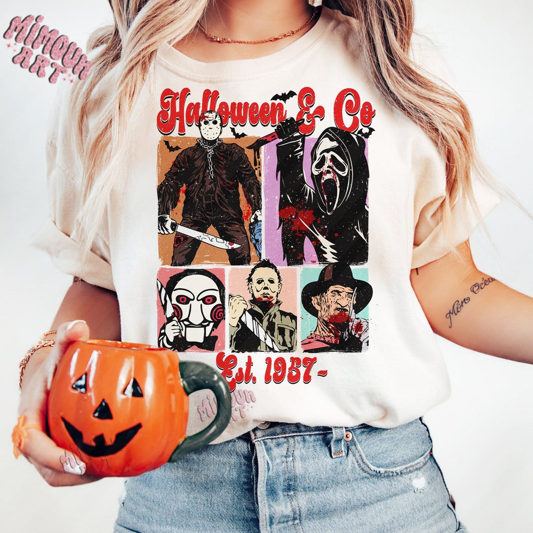 Halloween & Co. Png, Horror Halloween Sublimation PNG, Halloween Png ...