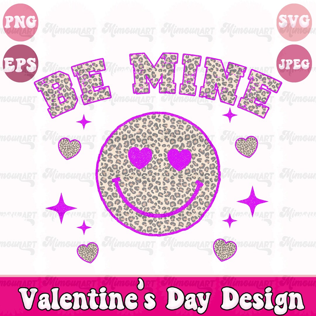 Valentine's Day Png, Be Mine Valentine Png, Retro Valentine Png, Be My ...