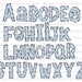 Spring Letters Png, Floral Alphabet PNG, Letters and Numbers PNG ...