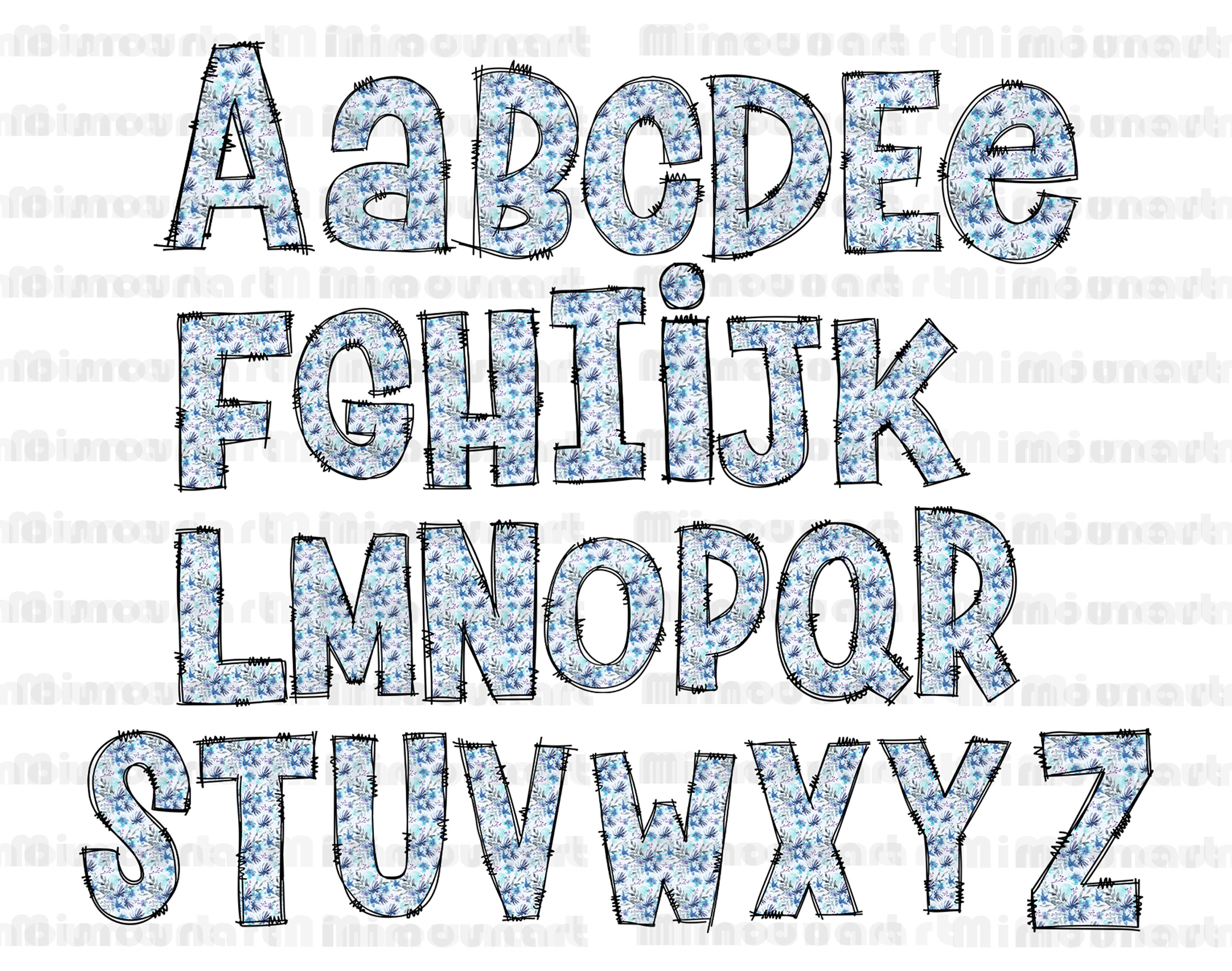 Spring Letters Png Floral Alphabet PNG Letters and Numbers - Etsy UK