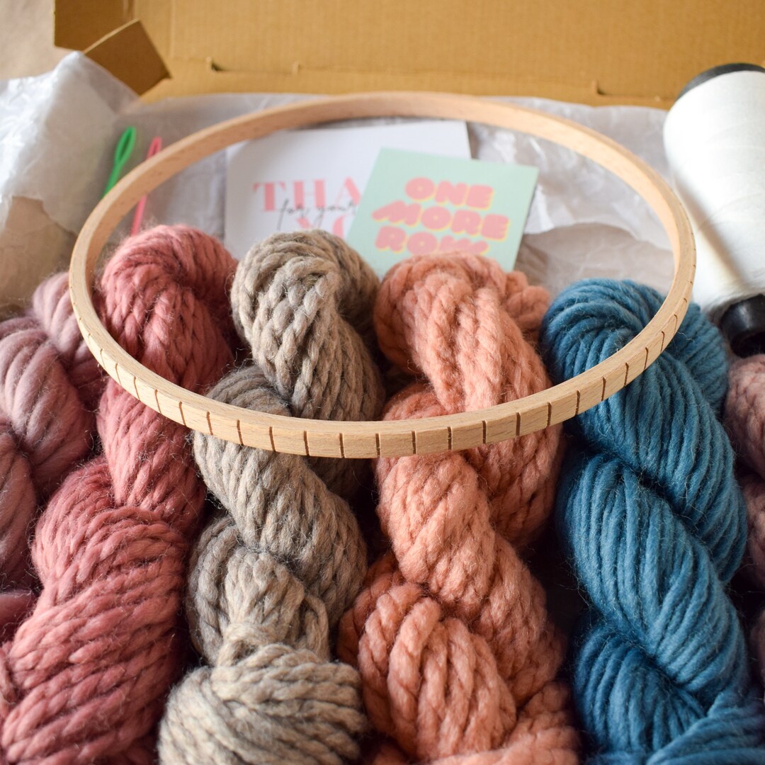 Circular Weaving Loom Kit • Round Weaving Loom for Couples Date Night ...