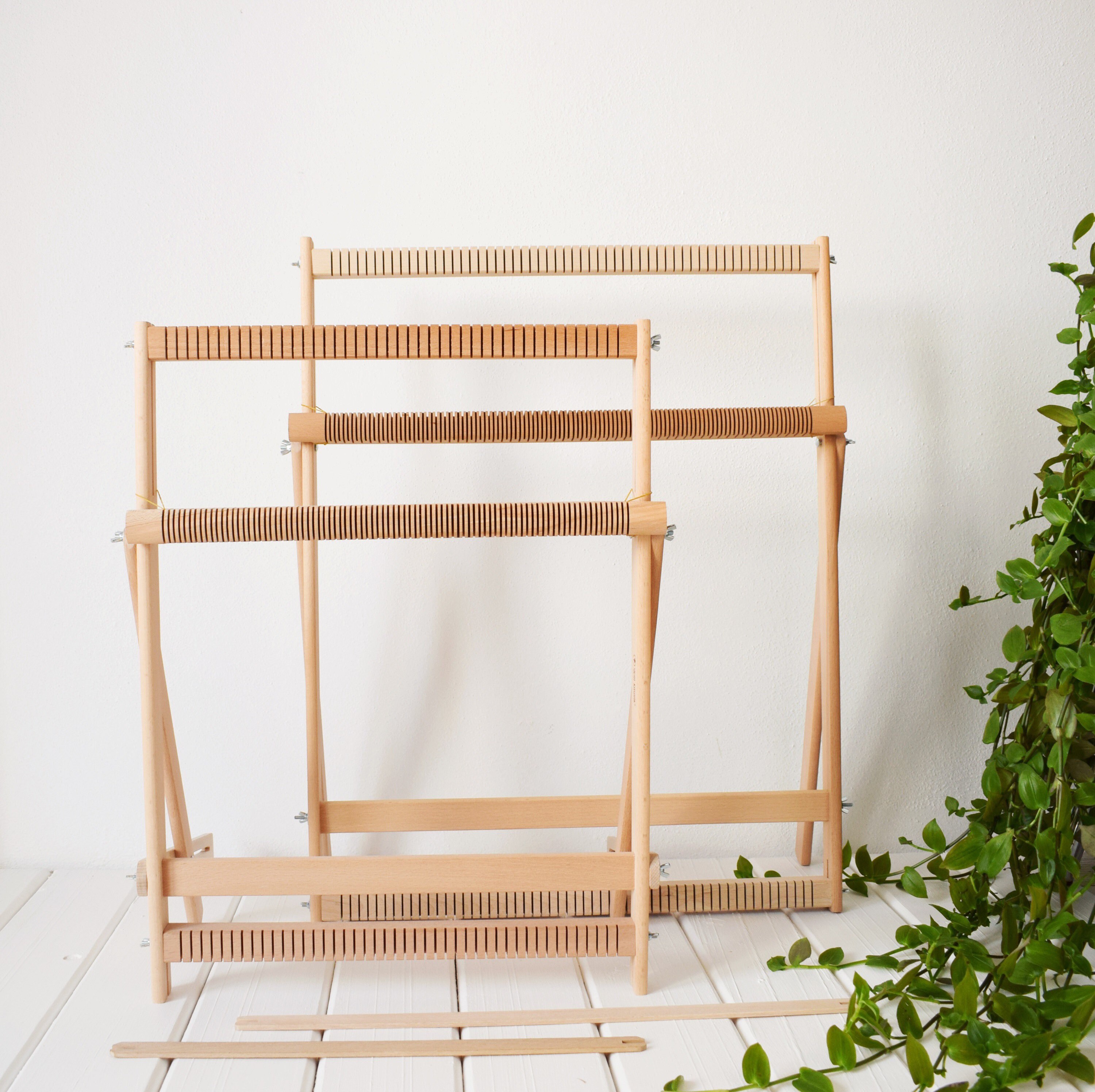 X Large Weaving Loom With Stand and Heddle Bar 37 Cm - Etsy UK