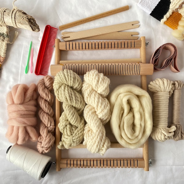 Small Weaving Loom - Etsy