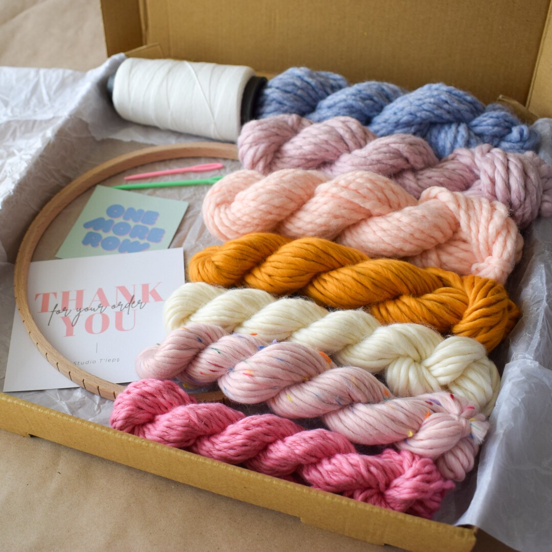 Circular Weaving Loom Kit • Round Weaving Loom • Weaving Art Therapy ...