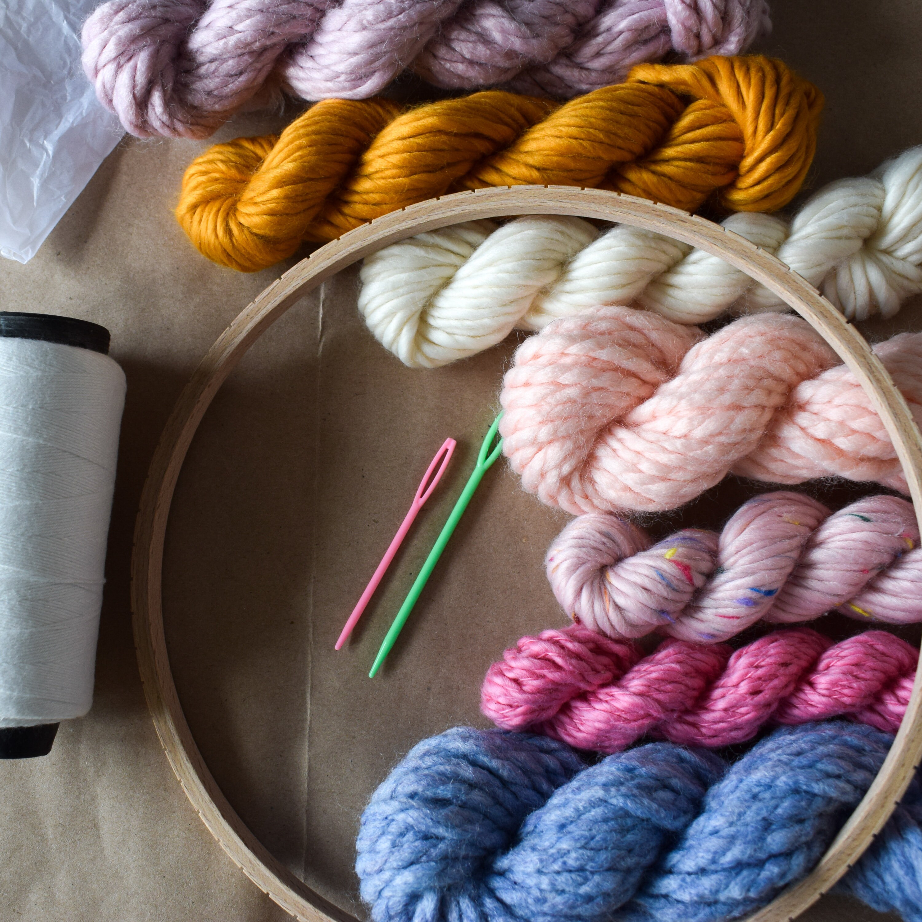 Circular Weaving Loom Kit Round Weaving Loom Weaving Art Therapy Set ...