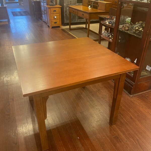 Mission Style Square Dining Table - Etsy