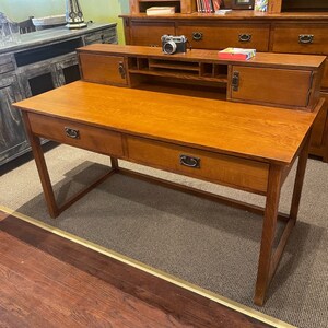 Mission Style Library Table - Etsy