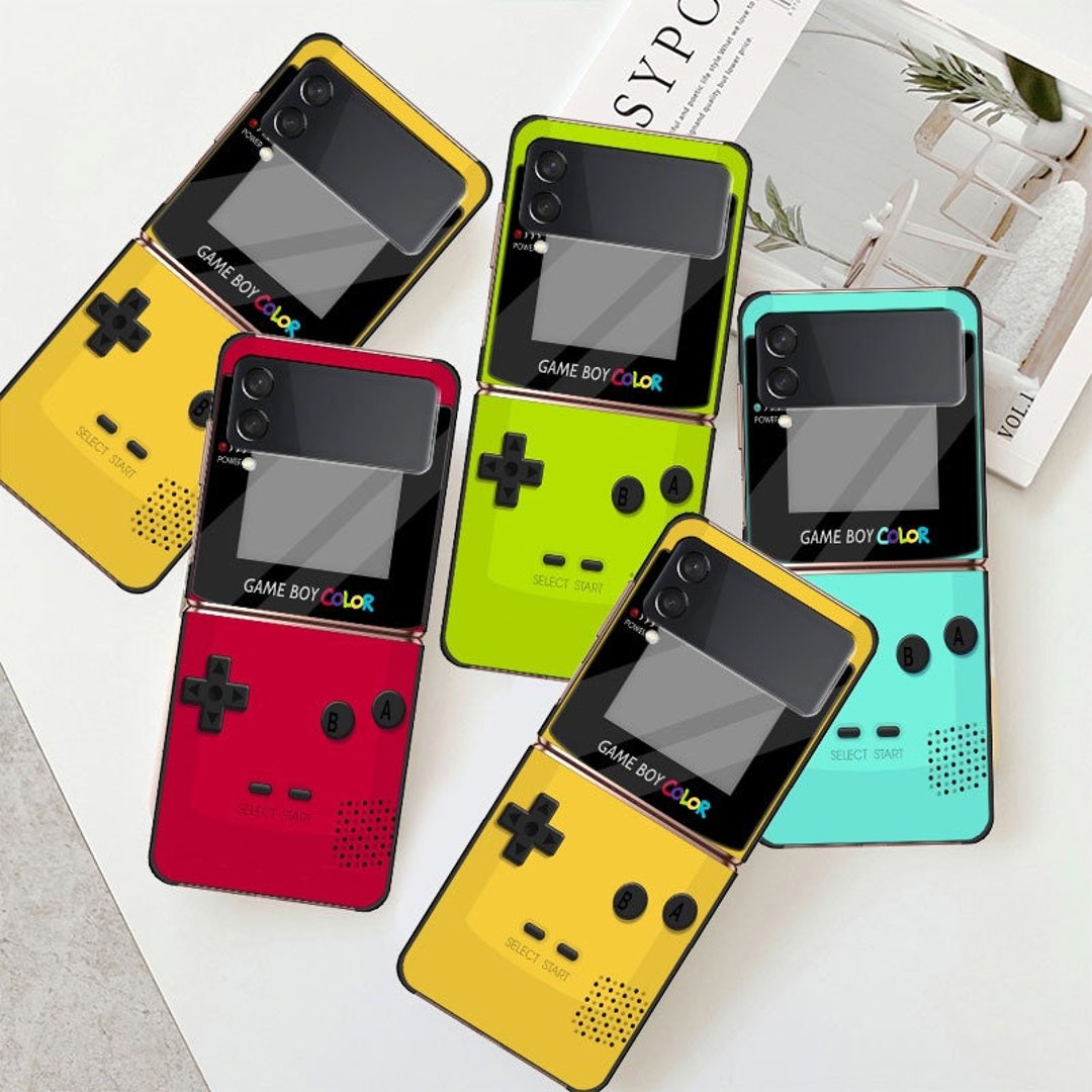 Classic Video Game Case for Z Flip 5 Black Cover Hard Case - Etsy