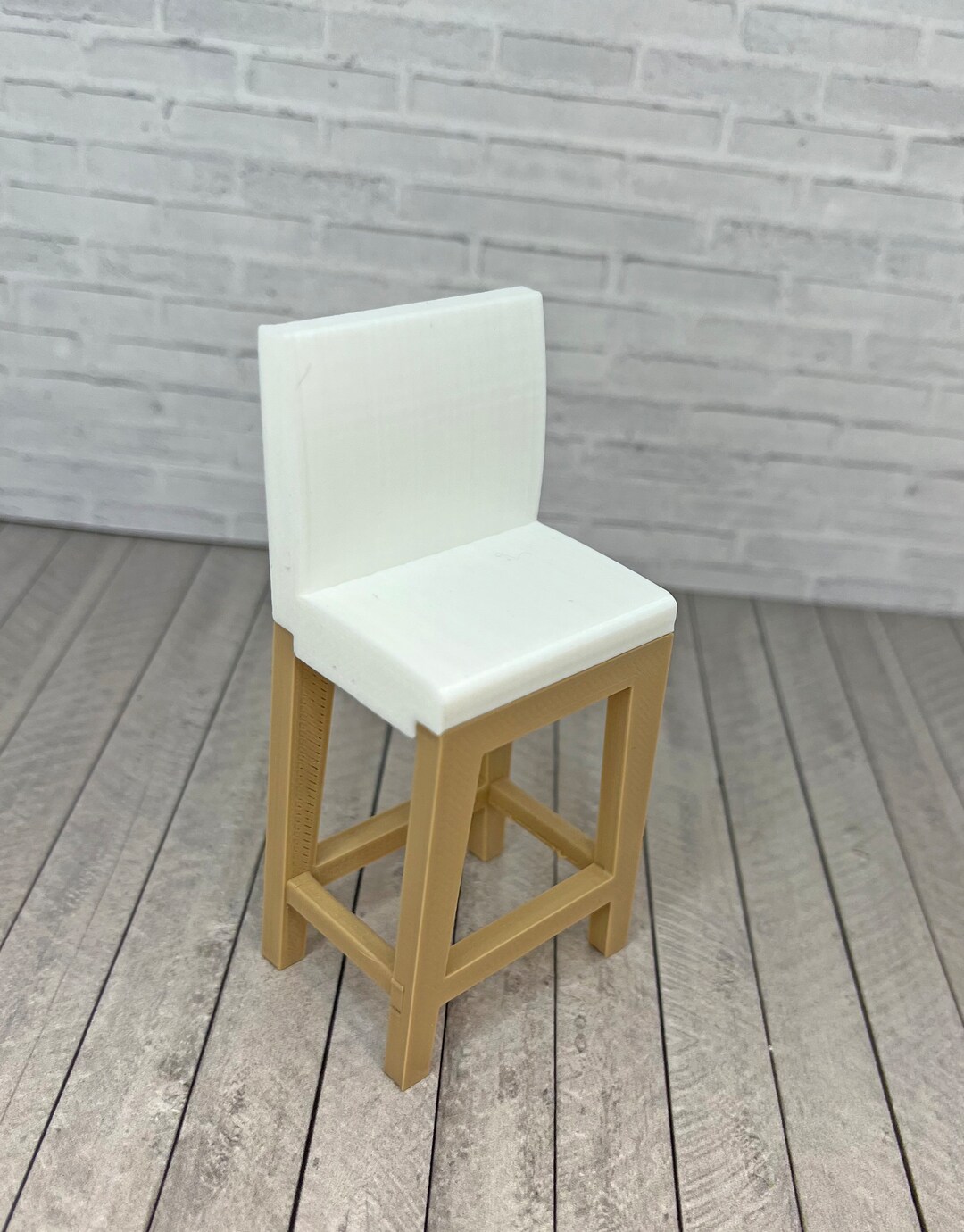 3D Digital Print File ONLY 1:12 Scale Bar Stool STL, OBJ Print File - Etsy