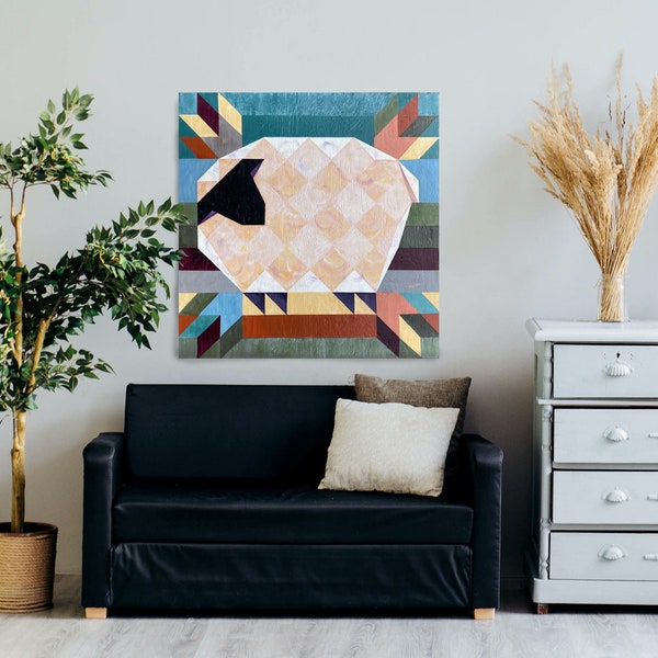 Sheep Quilt Pattern - Etsy