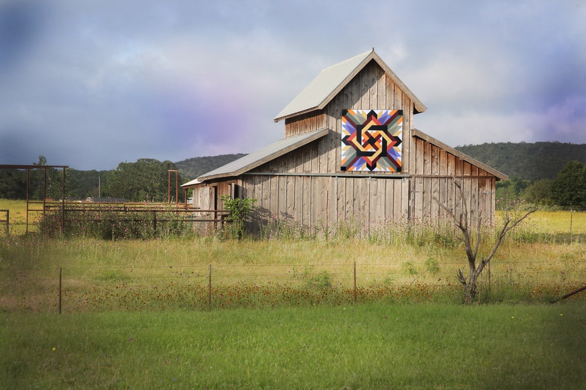 Fall Harvest Barn Quilt Pattern and Directions to Paint This - Etsy